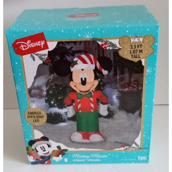 Holiday | Disney Mickey Mouse Airblown Inflatable Gemmy Yard Decor 35 ...